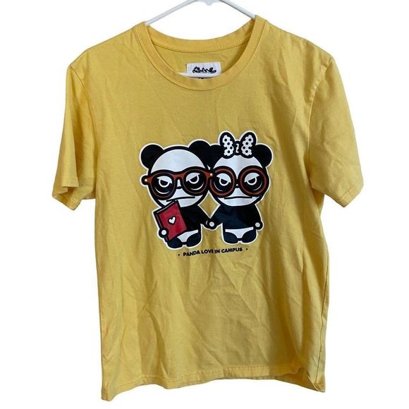 Hi Panda | Tops | Hipanda Pandalove In Campus 0 Cotton Medium Yellow ...
